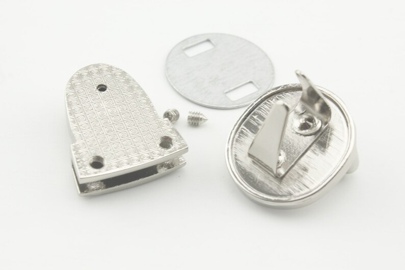 21mm X 29mm Press Tongue Thumb Latch Wallet Lock for Clutch - Etsy