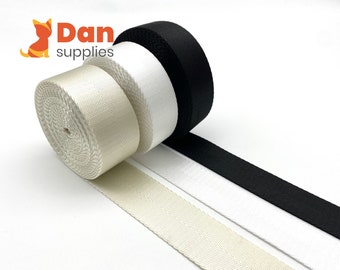 5 Yards of 1 Inch 25mm Purple Heavy Weight Nylon Webbing Ribbon for ...