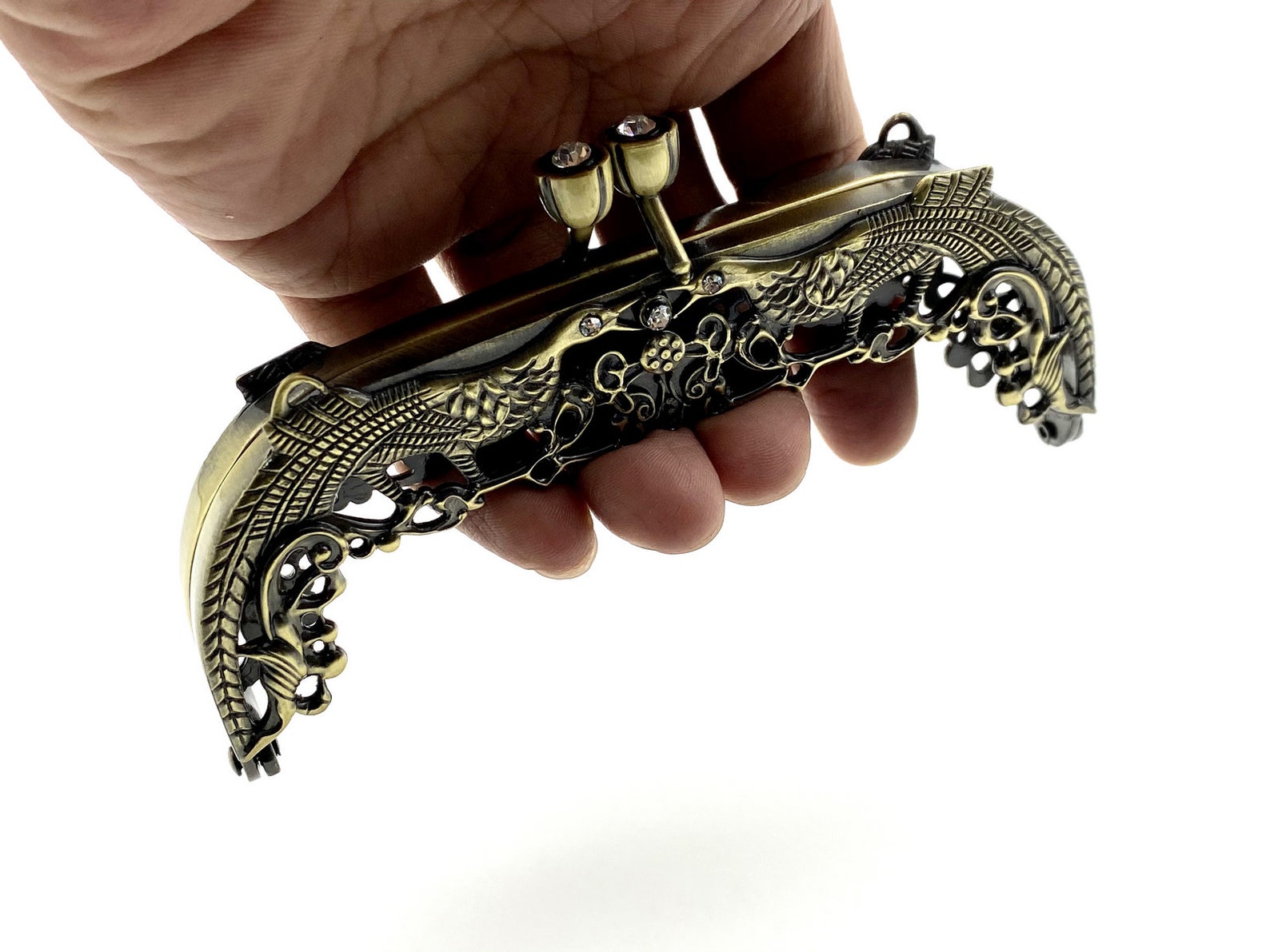 4 3/4 Inch 12 Cm Vintage Fancy Zinc Alloy Emboss Sew on Coin - Etsy