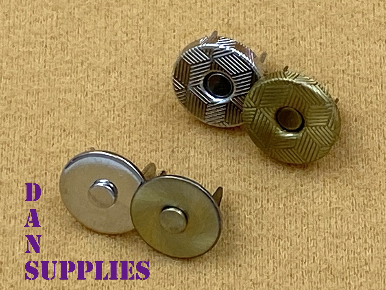 20 sets of 10mm Thin magnetic snap leather closures magnetic | Etsy
