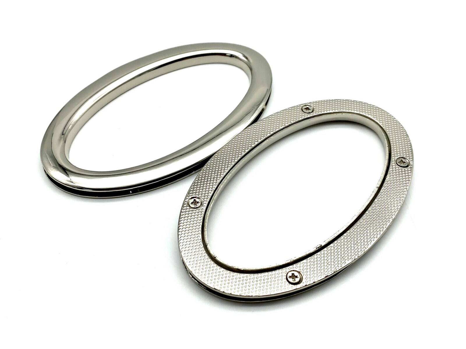 A Pair of 9cm 3 1/2 Inch Heavy Duty Alloy Oval Oblong Cut Out - Etsy