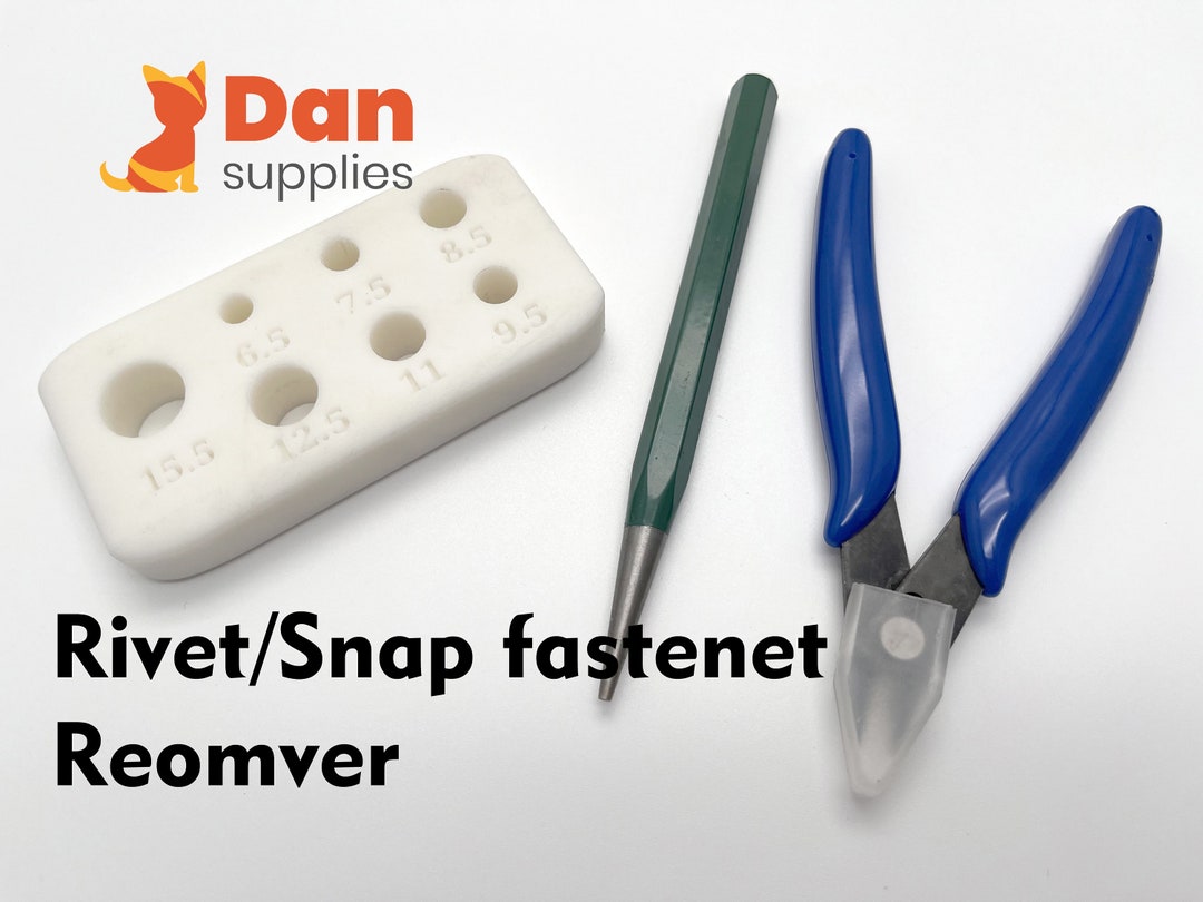Rivet Snap Fastener Removal Tool Remover Leather Work Repair ...