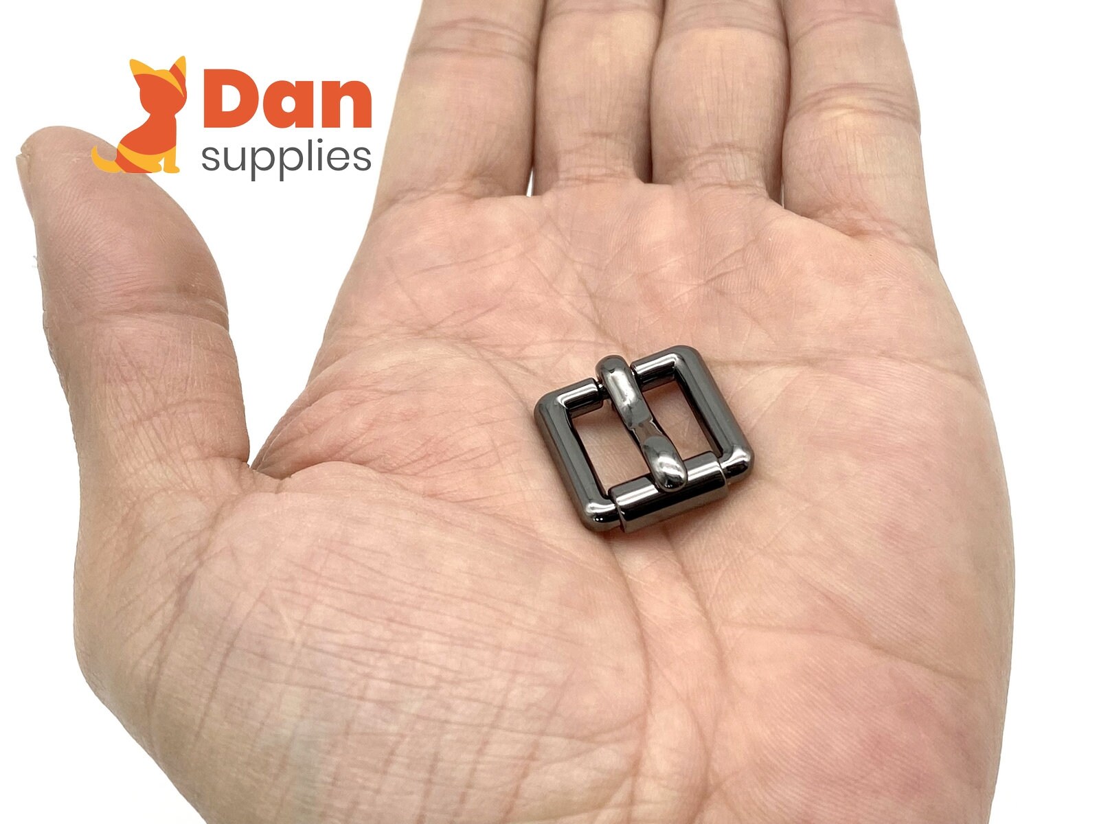 8pcs of 1/2 Inch 12mm Zinc Alloy Roller Pin Belt Strap Buckle for Bag ...