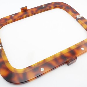 11 3/4 Inch 30cm Acrylic Resin Bag Purse Frame Tortoise - Etsy
