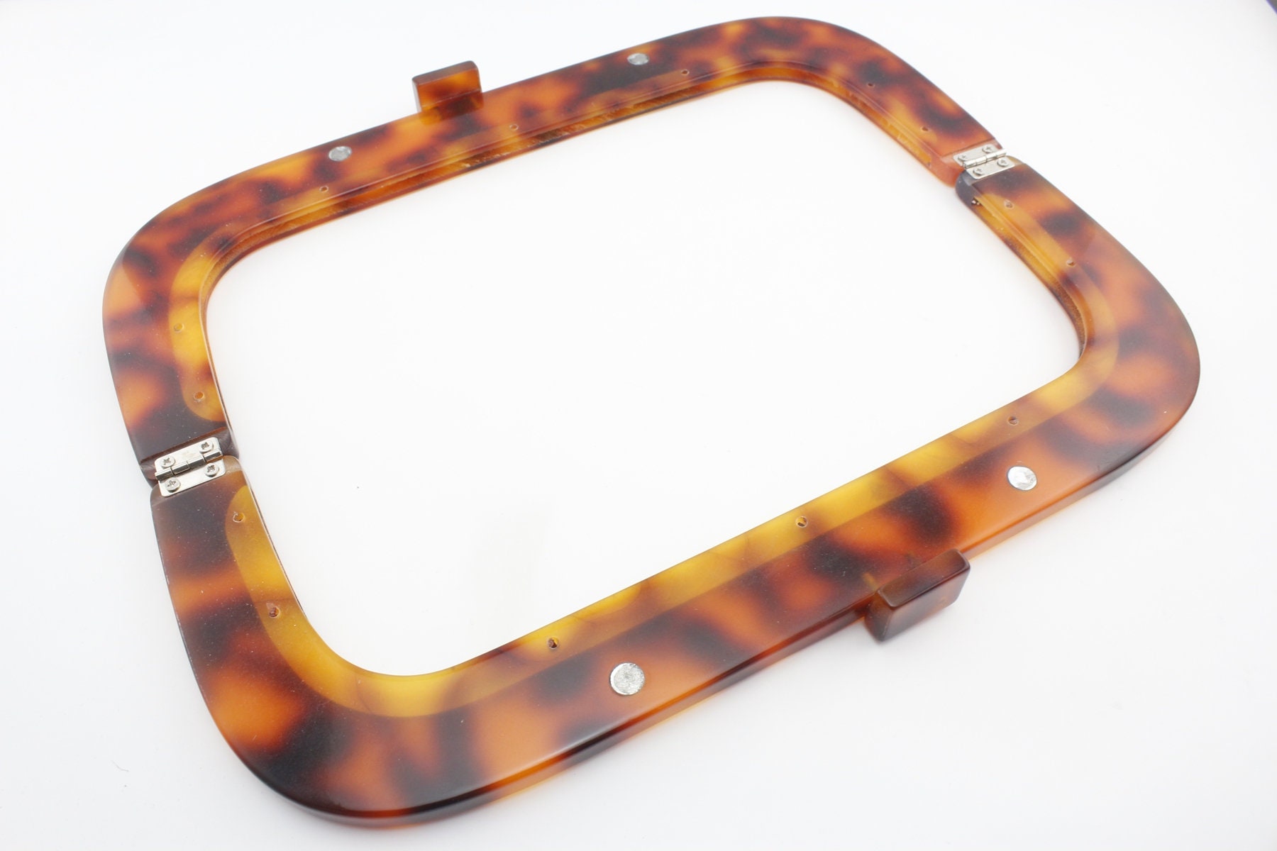11 3/4 Inch 30cm Acrylic Resin Bag Purse Frame Tortoise - Etsy