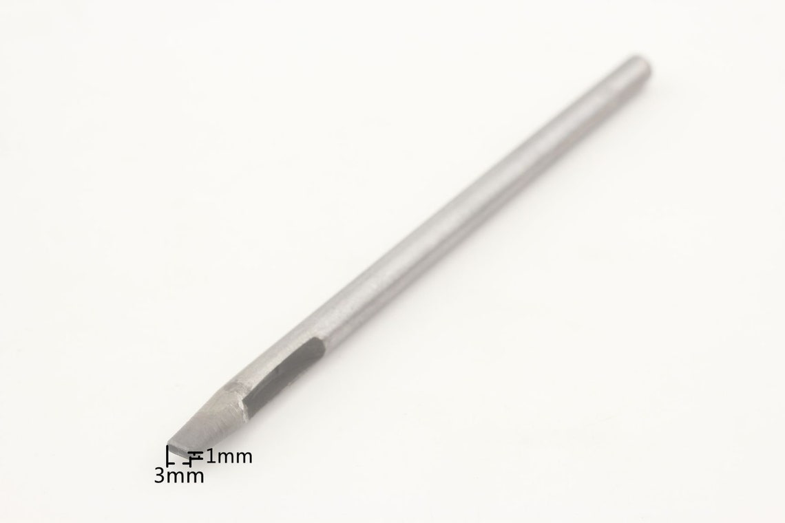 1mm X 3mm Round Rectangle Shape Leather Punch Cutter Tool for Leather ...