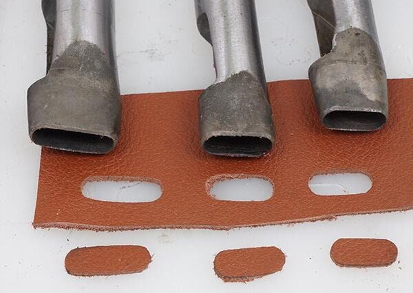 6mm X 32mm 1 1/4 Inch Round Rectangle Shape Leather Punch - Etsy