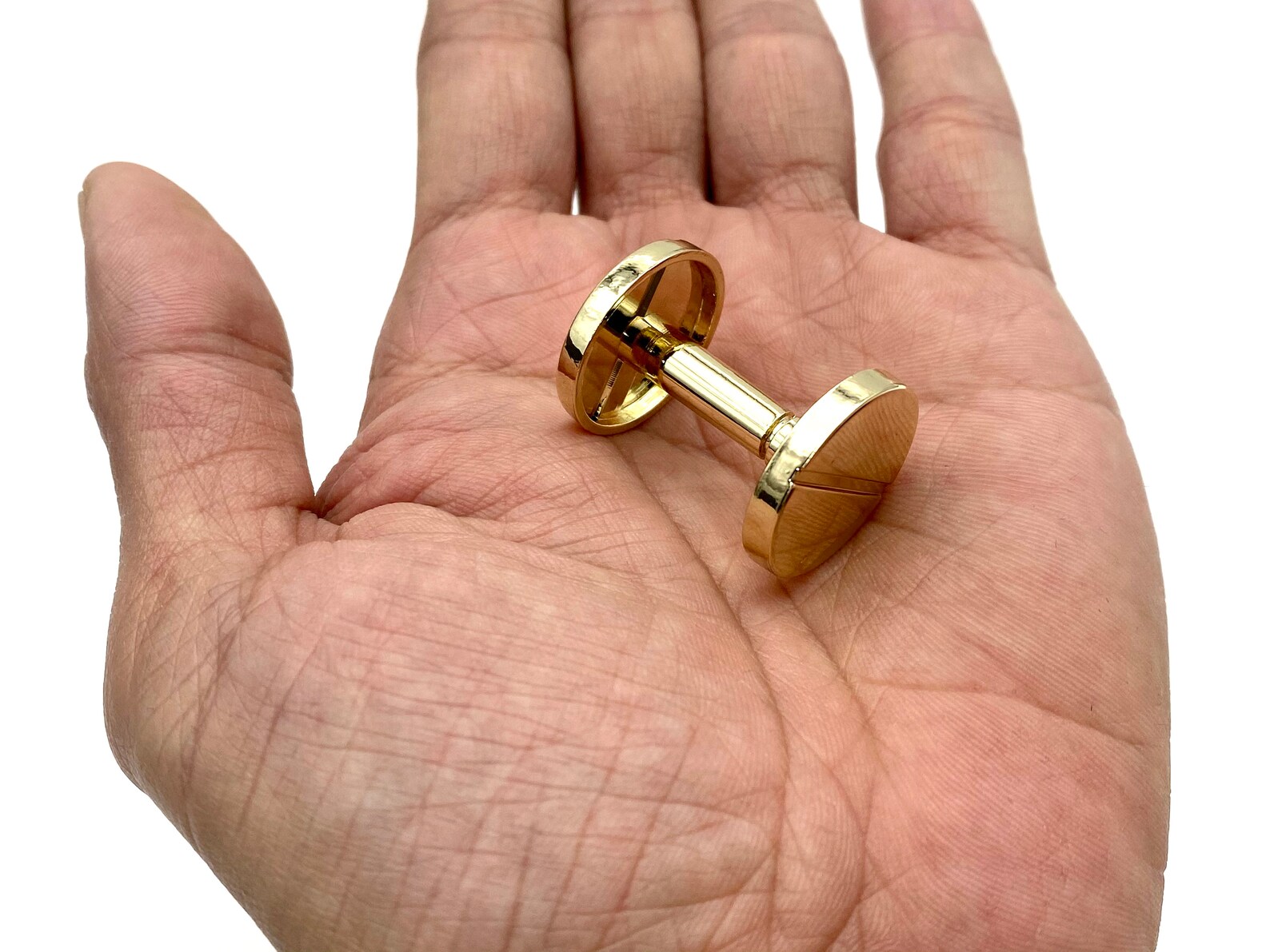 6pcs of 22mm big head chicago screws Gold Dumbbell Collar | Etsy