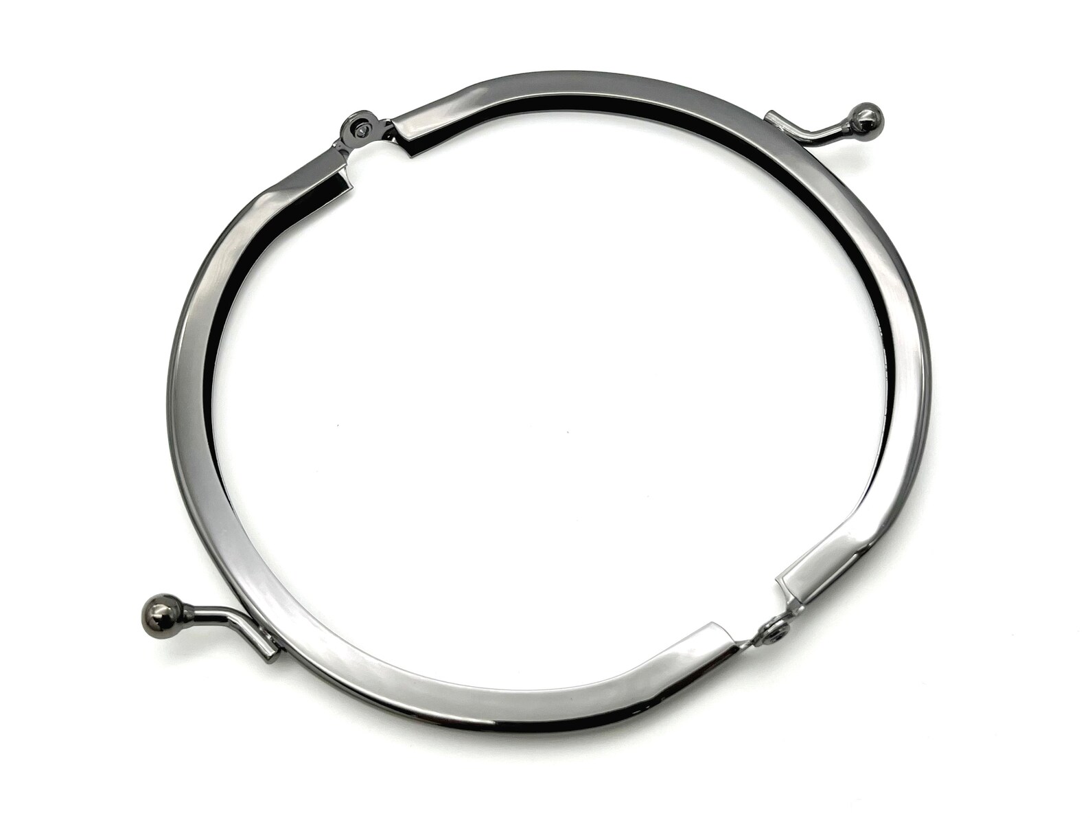 4 Inch 10CM Half Round Coin Bag Purse Frame Clasp Hardware Glue in ...