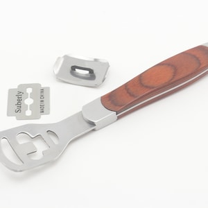 Pro LEATHER Skiver With Replacement Blades Shave & Skive - Etsy