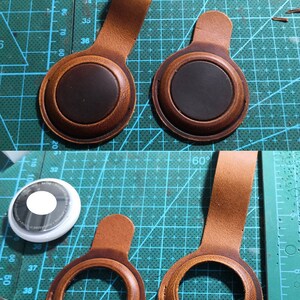 AirTag Case Mold for Wet Leather Shaping Forming Mold Tool for AirTag ...