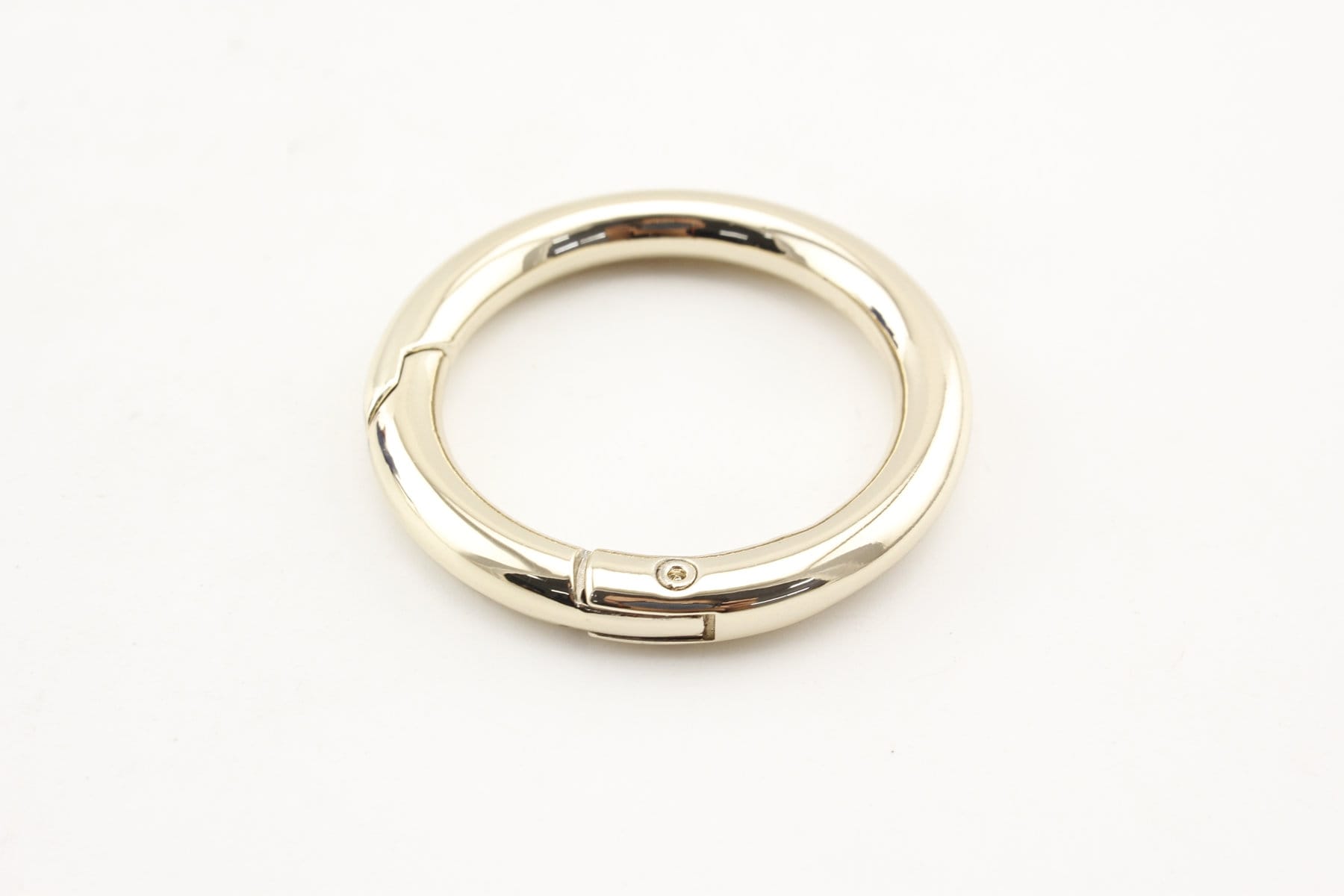 A pair of 1.25 inch 32mm spring open O ring push gate ring | Etsy