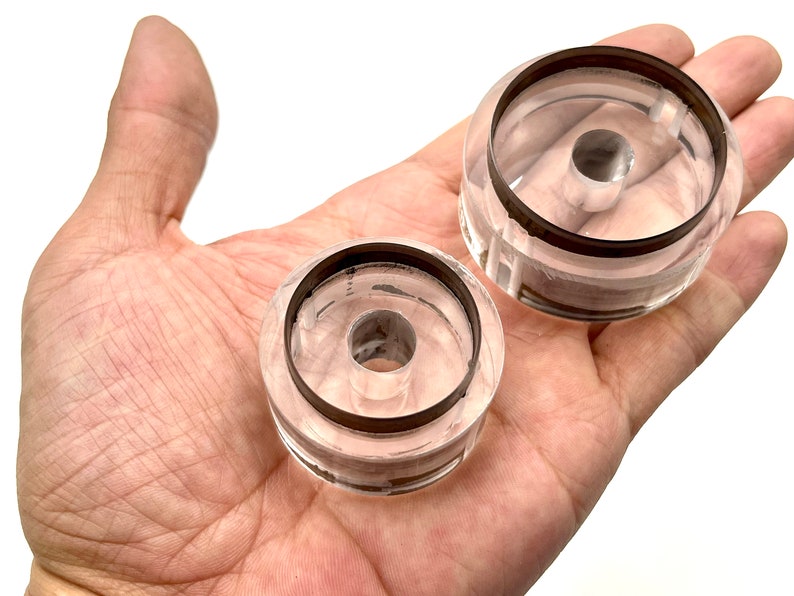 Handmade Super Sharp ! Large Round Circle Hollow Hole Punch Clear ...