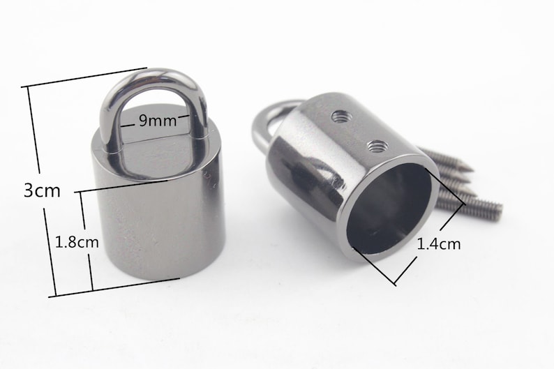 8pcs of 15mm Heavy Duty TASSEL Keychain Rope Cord End Caps | Etsy