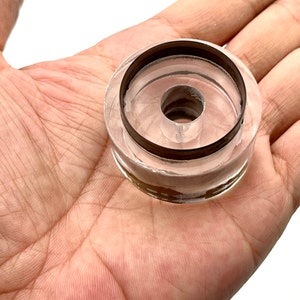 Handmade Super Sharp ! Large Round Circle Hollow Hole Punch Clear ...