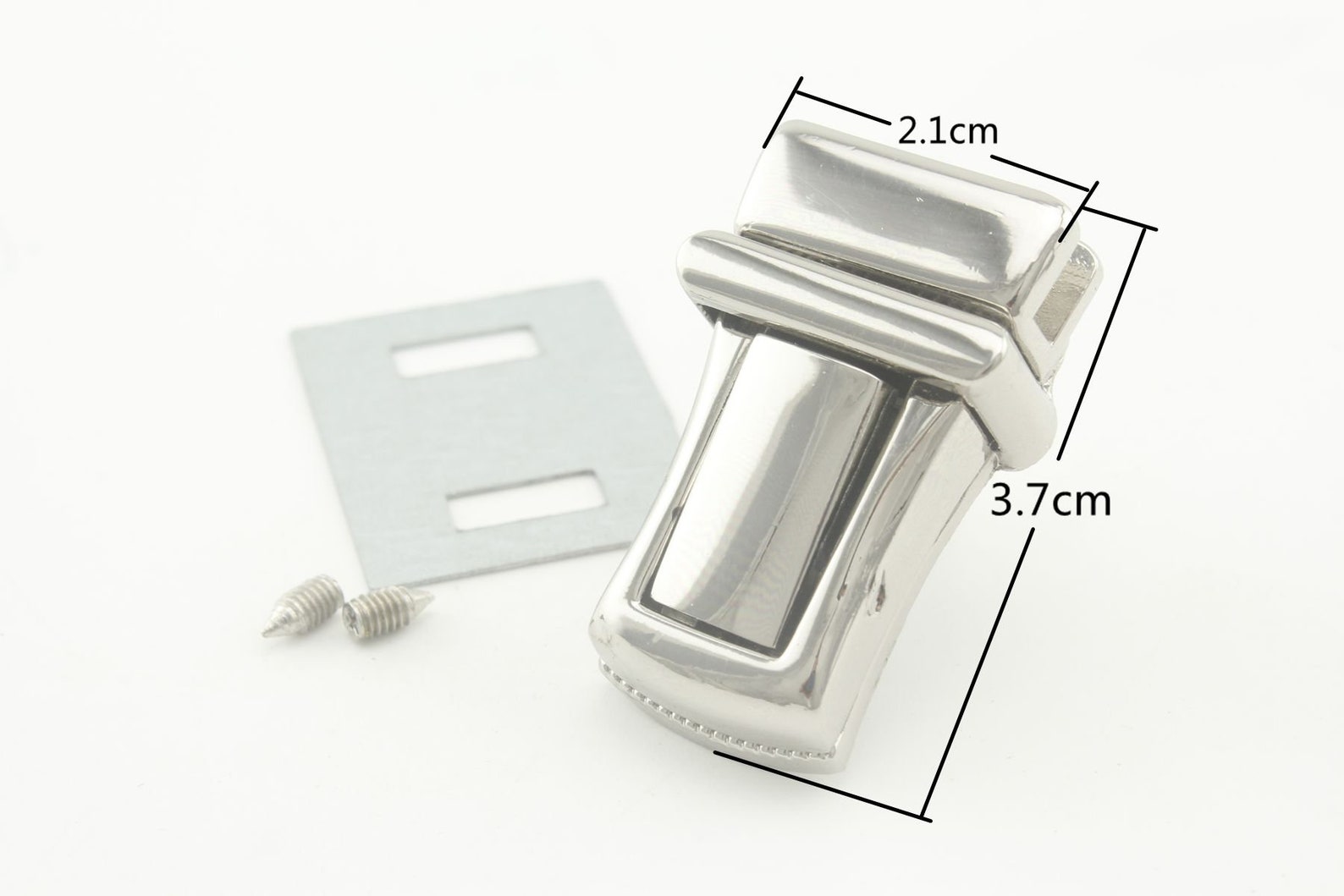 21mm X 37mm Press Tongue Thumb Latch Lock for Clutch Purse | Etsy