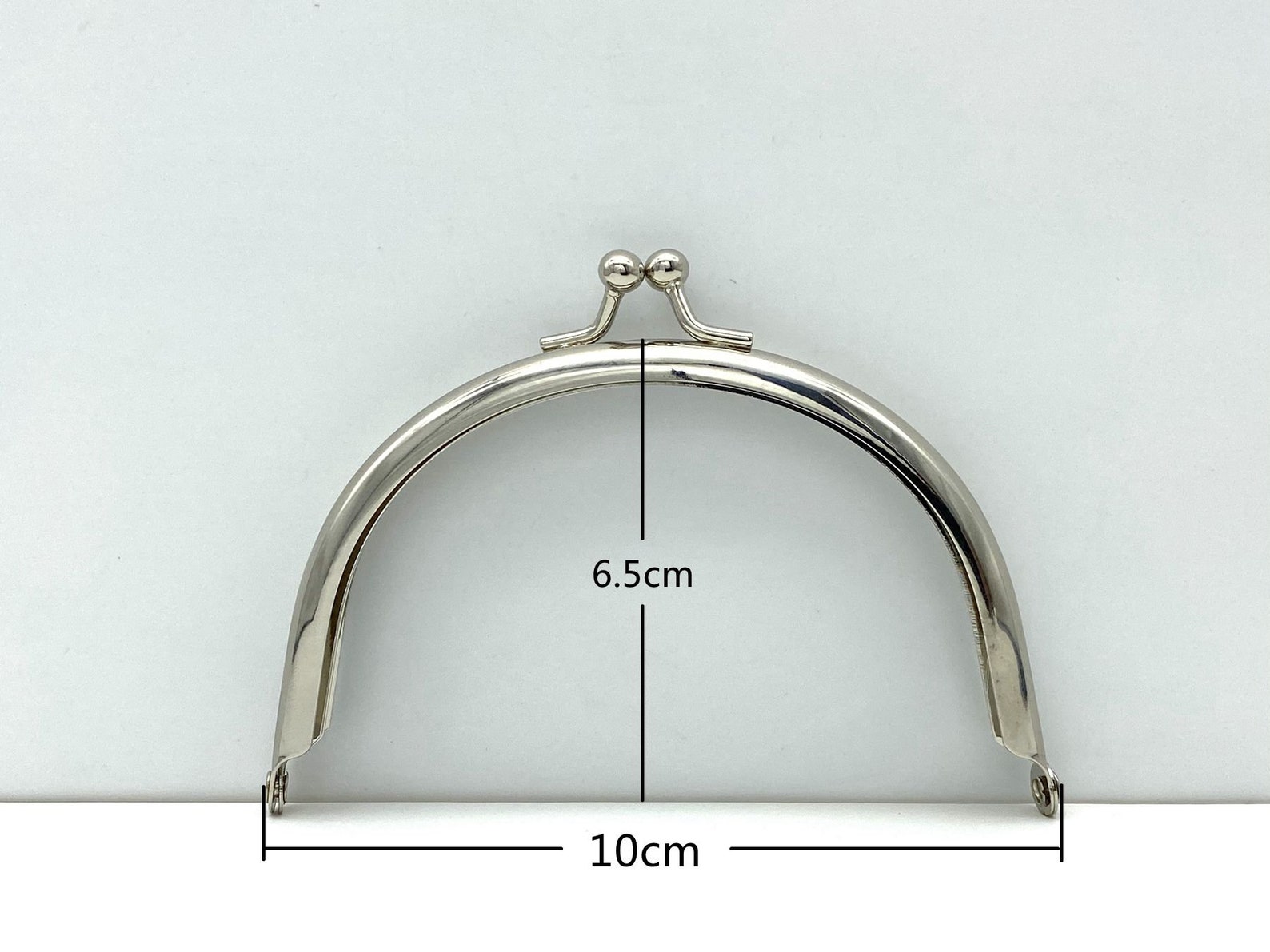 4 Inch 10CM Half Round Coin Bag Purse Frame Clasp Hardware - Etsy