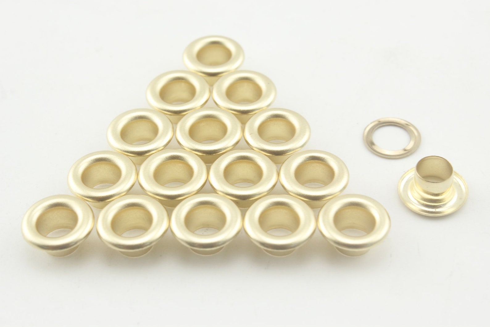 80 Sets of 5mm inner Size Stainless Brass Washable Eyelets - Etsy