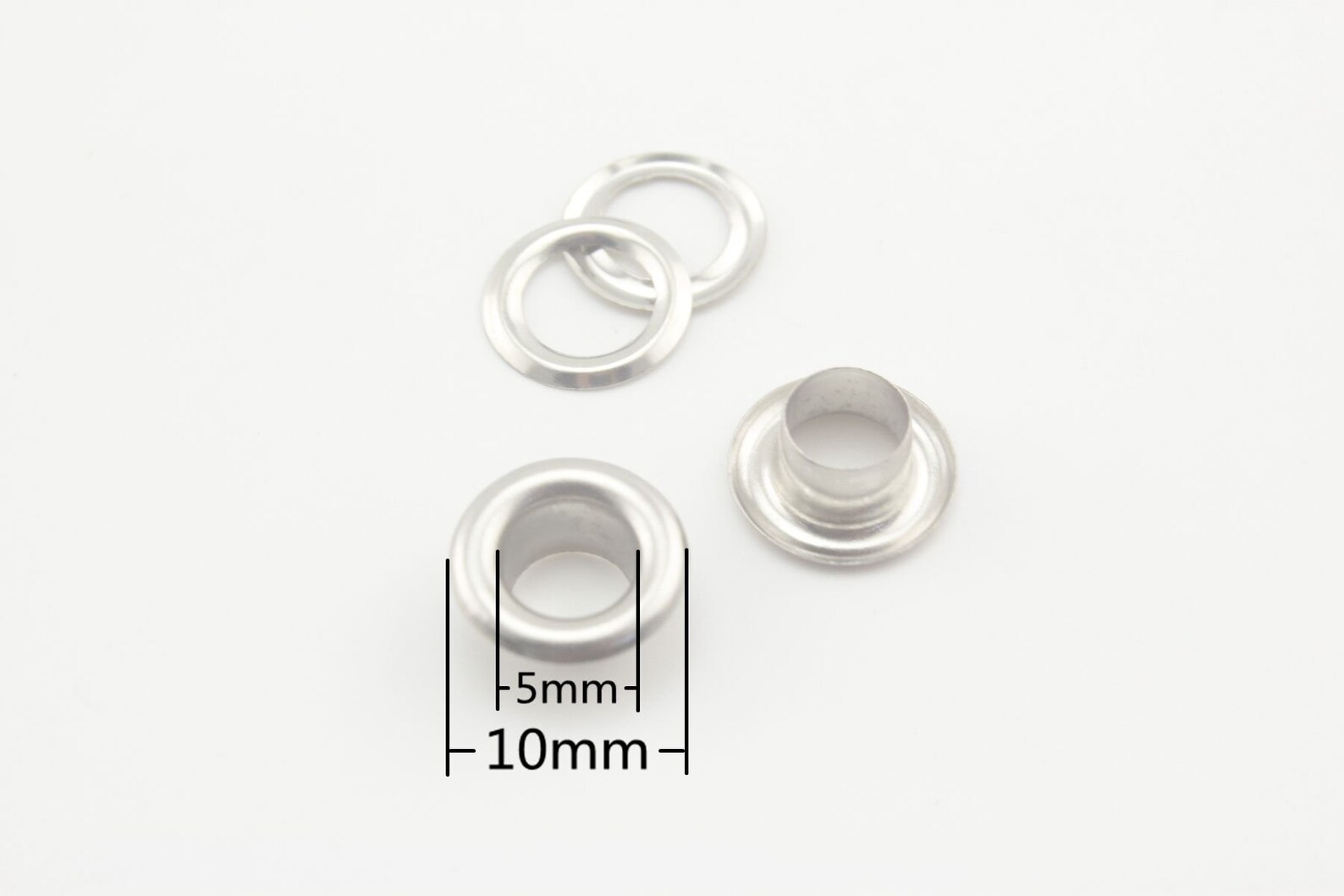 80 Sets of 5mm inner Size Stainless Brass Washable Eyelets - Etsy