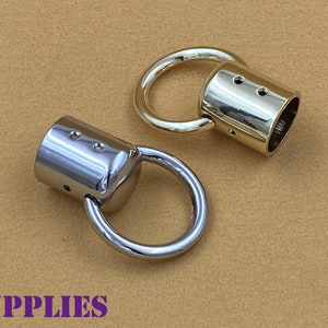 6pcs of 18mm Heavy Duty TASSEL Keychain Rope Cord End Caps Stop for Bag ...