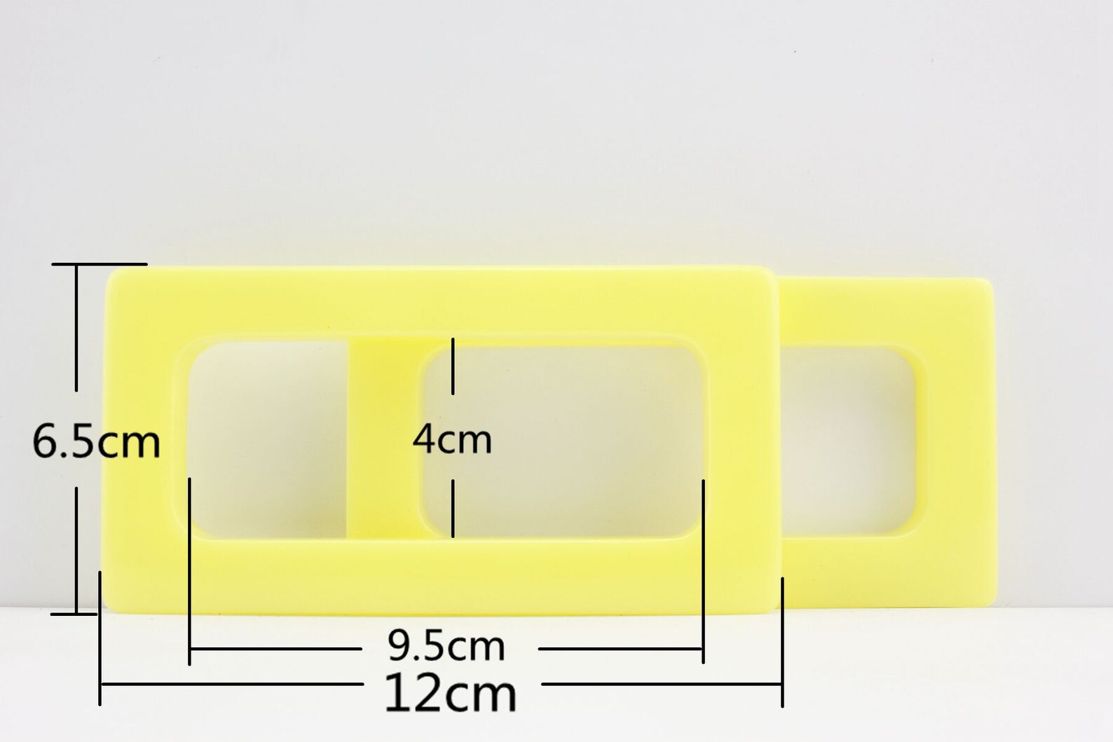 Pair of 4 3/4 Inch 12cm Resin Rectangle Oblong Cut Out Grommet - Etsy