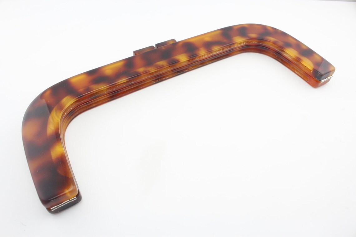 11 3/4 Inch 30cm Acrylic Resin Bag Purse Frame Tortoise - Etsy