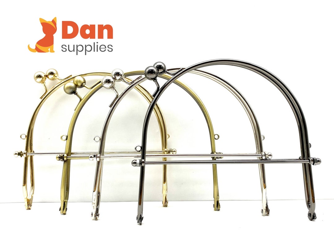 6 Inch 15cm Purse Frame With Bar Metal Wire Bag Purse Handle Frame ...