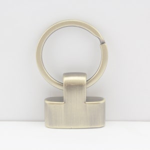 4 Sets of 21mm Heavy Weight Zinc Alloy Key Fob Keychain Hardware Wrist ...