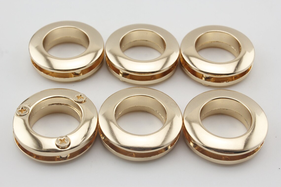 8 Sets of 5/8 Inch 15mm Alloy Screw in Eyelet Grommet for - Etsy