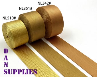 Nylon Webbing by the Yard 27 Colors 5/8 Inch 1 Inch Heavy Duty Nylon ...