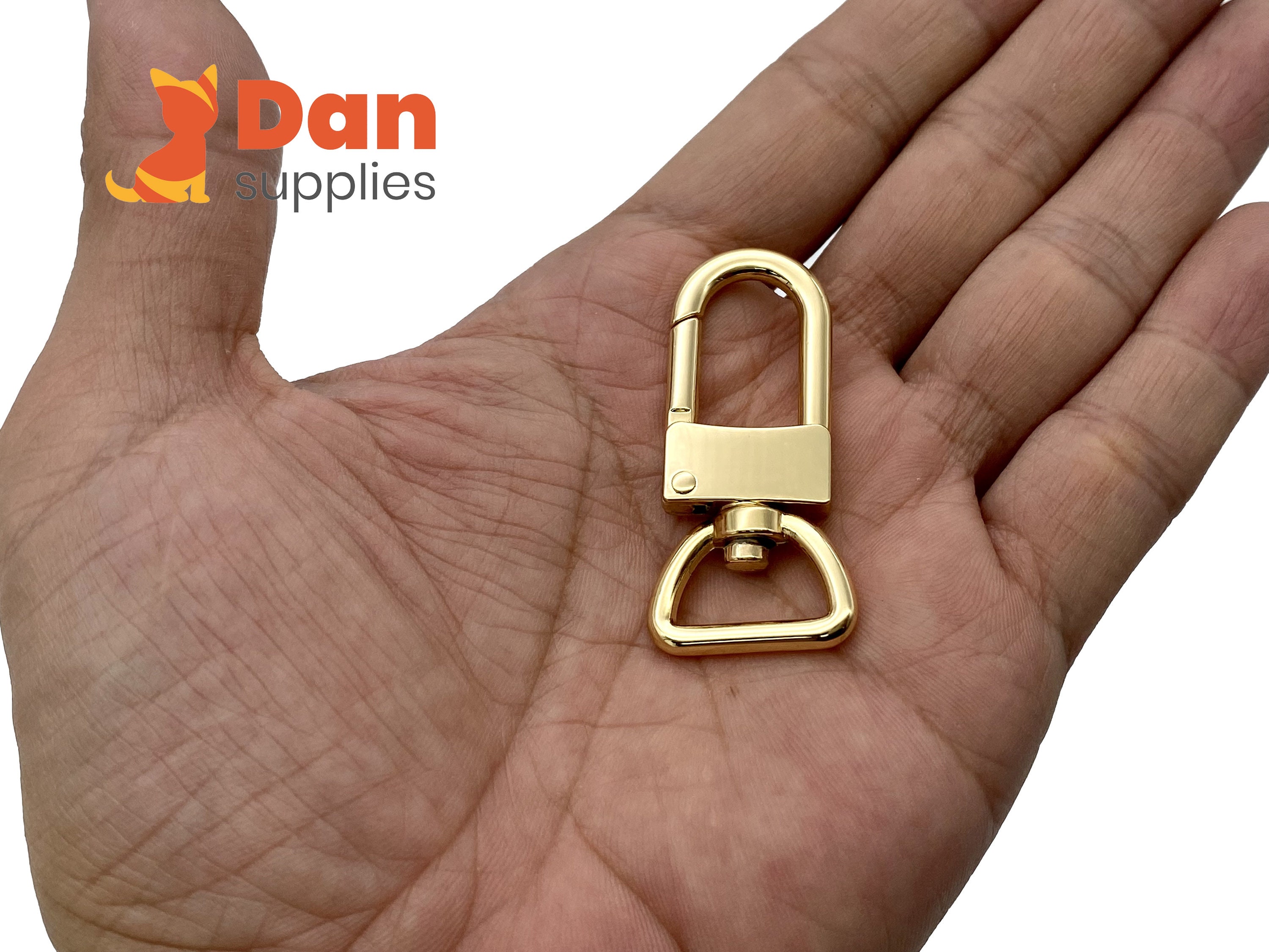 10pcs of 5/8 Inch 15mm Push Gate Swivel Snap Clasp Hook for - Etsy