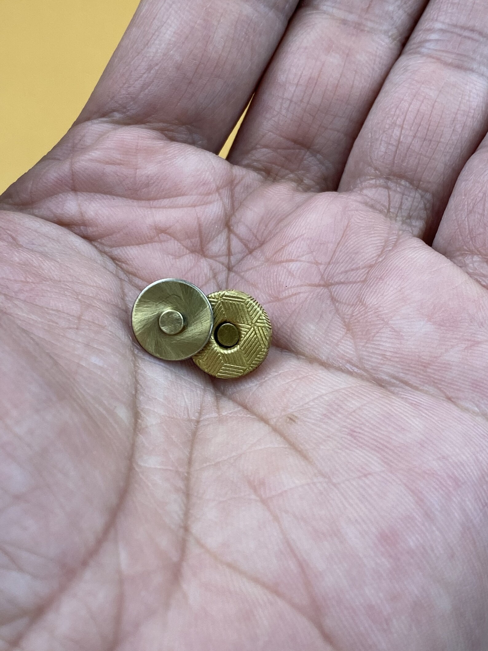 20 sets of 10mm Thin magnetic snap leather closures magnetic | Etsy