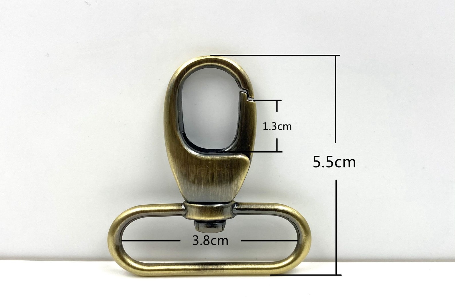 6pcs of 1.5 Inch 38mm Oval Push Gate Snap Swivel Hooks for | Etsy