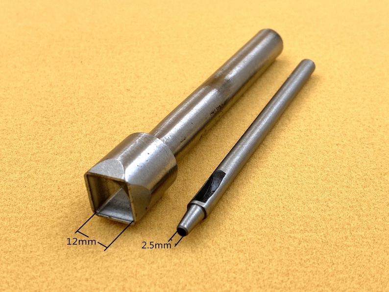 12mm High Cup Pyramid Head Studs Rivets Setter Tool | Etsy