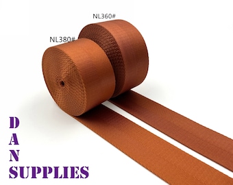 Nylon Webbing by the Yard 27 Colors 5/8 Inch 1 Inch Heavy Duty Nylon ...