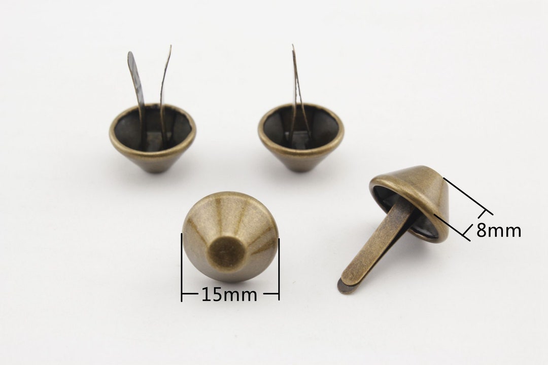 30pcs of 15mm Bucket Shape Bag Purse Feet Nickel Anti Bronze - Etsy
