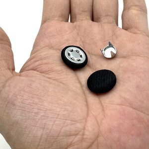 25 Sets of 16mm Hat Cap Top Buttons for Baseball Cap Hat Buttons ...