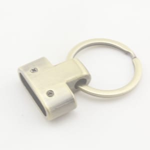 4 Sets of 21mm Heavy Weight Zinc Alloy Key Fob Keychain Hardware Wrist ...