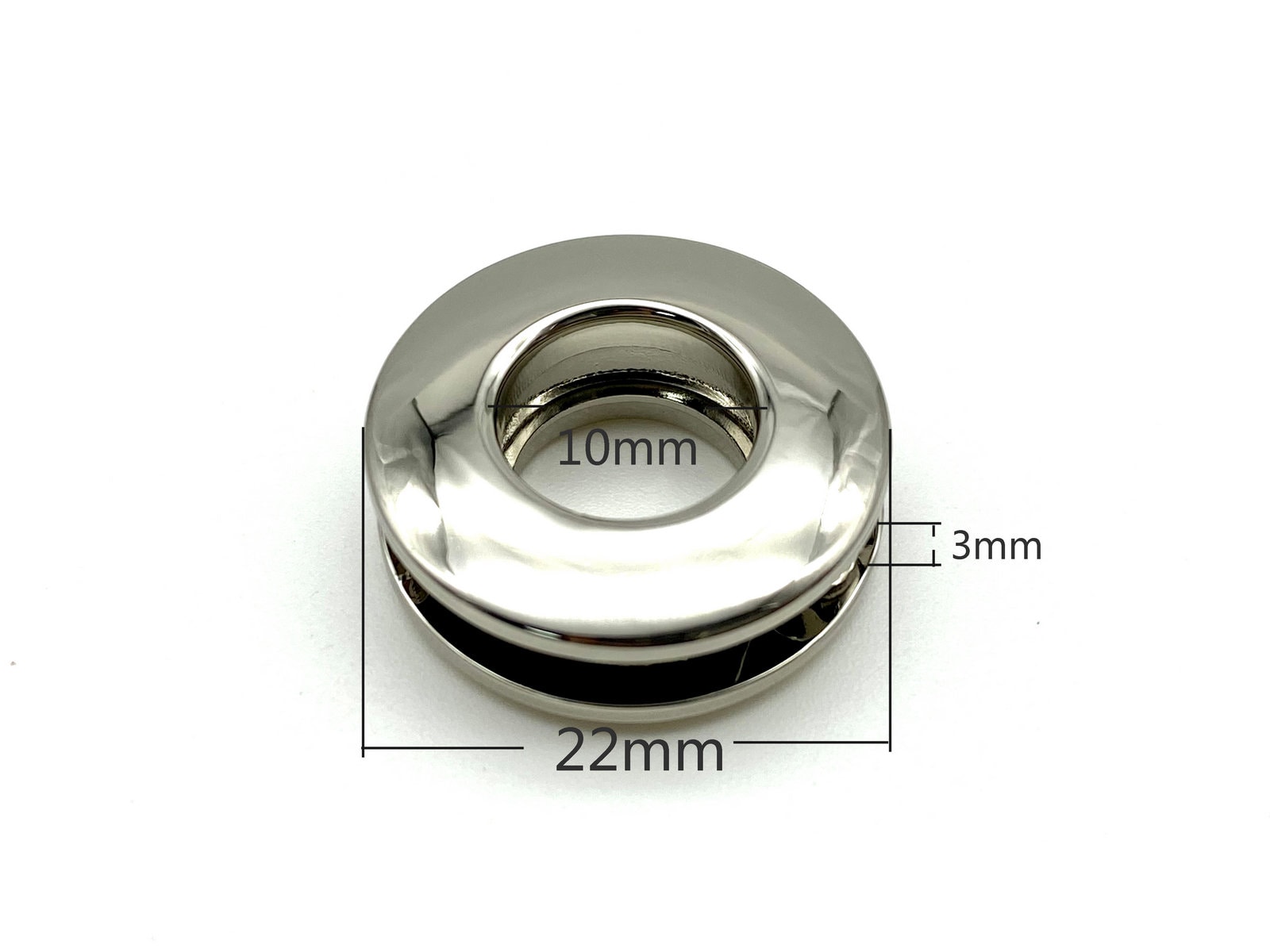 8 Sets of 3/8 Inch ( 1cm ) Alloy Screw in Eyelet Grommet for Leather ...