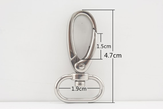 8pcs of 3/4 Inch 19mm Oval Wide Push Gate Snap Swivel Hooks | Etsy