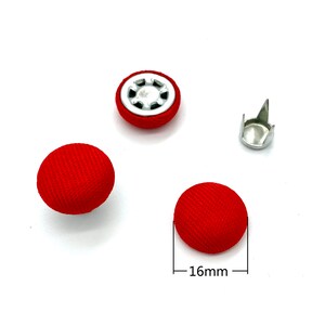 25 Sets of 16mm Hat Cap Top Buttons for Baseball Cap Hat Buttons ...