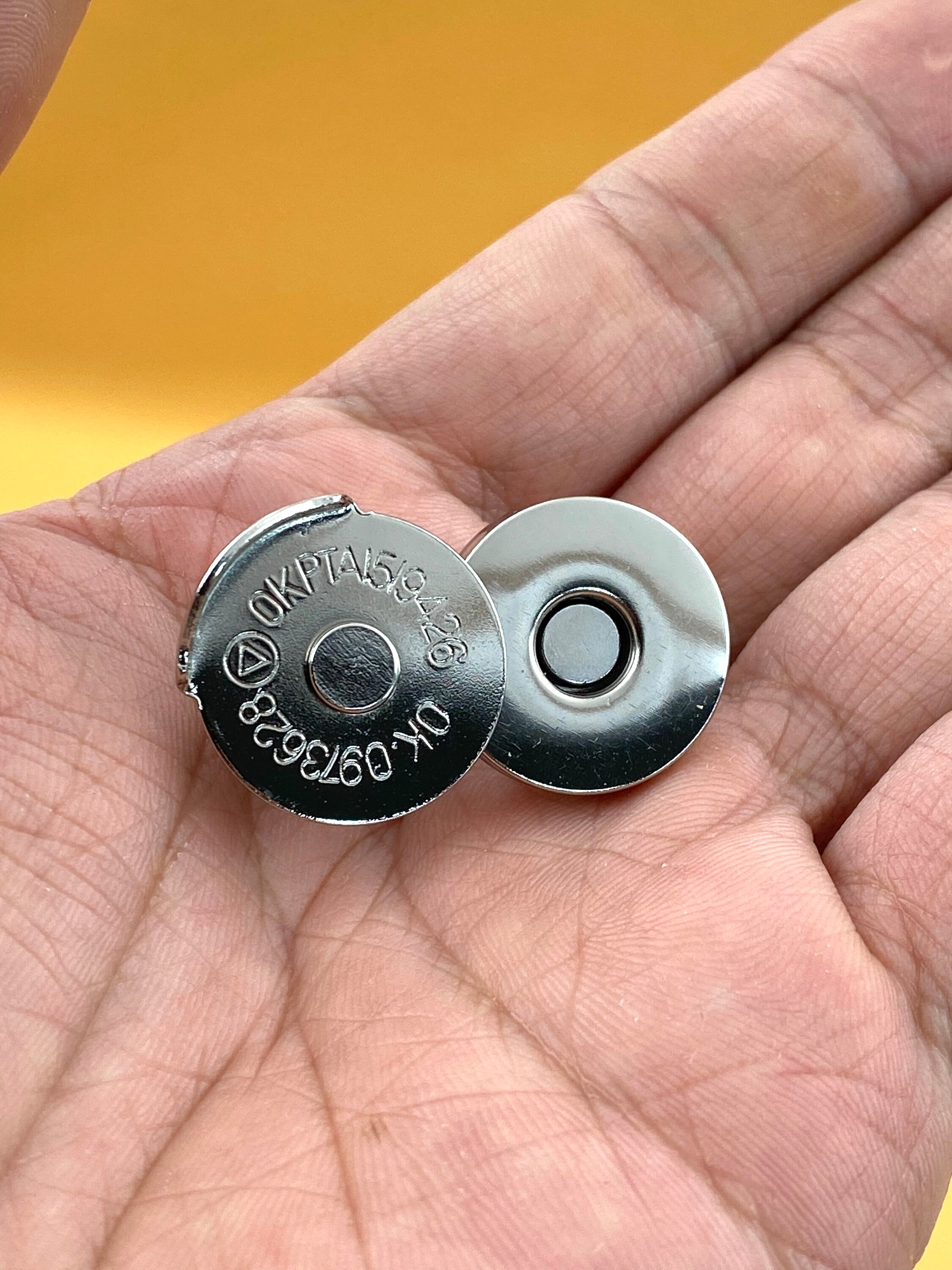 20 Sets of 18mm Half Cover Magnetic Snap Leather Closures | Etsy