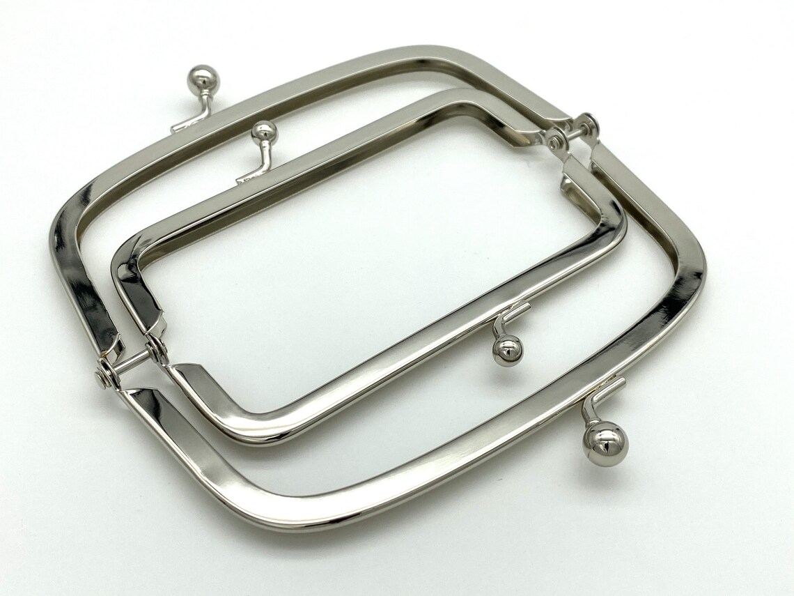 4 3/4 Inch 12cm Rectangle Double Pocket Glue in Bag Purse - Etsy