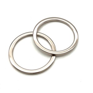 10pcs of 2 Inch 50 Mm Zinc Alloy Cast O Rings for Bag Purse Nickel - Etsy