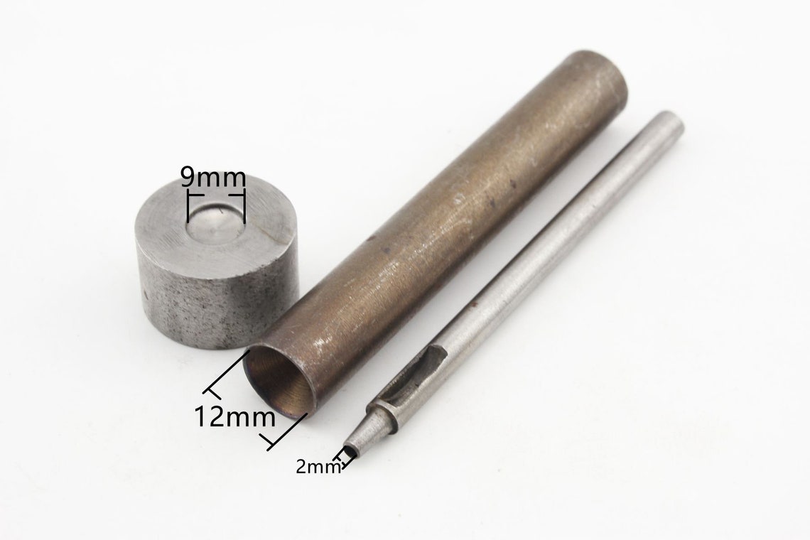 12mm Flat Cone Rivet Purse Feet Setter Tools - Etsy