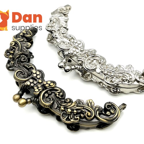 5 Inch 12.5cm Vintage Fancy Zinc Alloy Emboss Screw on Coin - Etsy