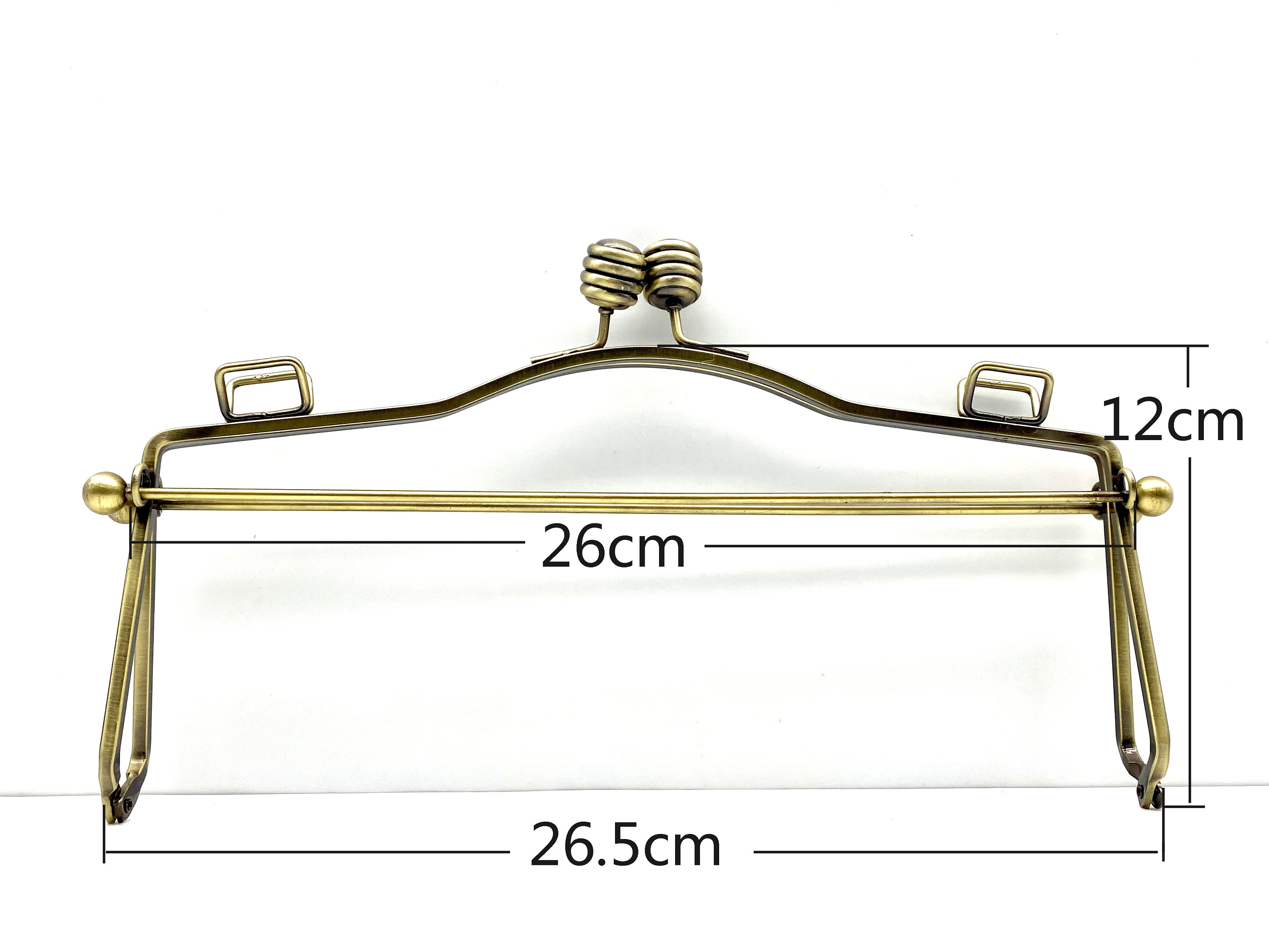 10.5 Inch 26.5cm High End Metal Wire Bag Purse Handle Frame - Etsy