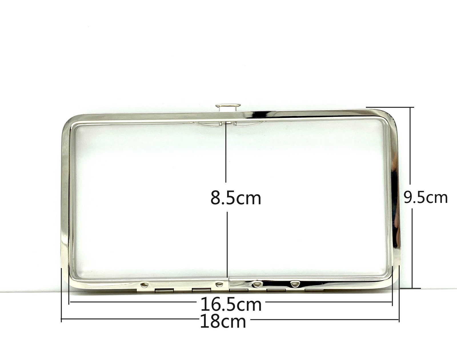 18cm X 9.5 Cm Rectangle Wallet Frame Full Frame Clutch Frame | Etsy