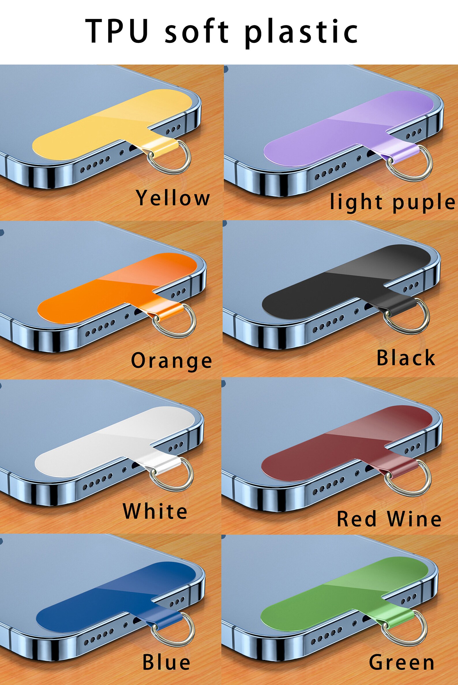 High Quality Tether Card Connector Patch for Phone Lanyards Phone Case ...