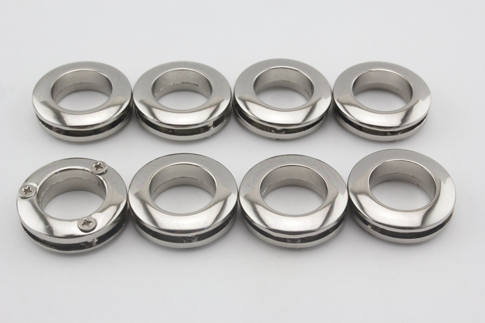 8 Sets of 5/8 Inch 15mm Alloy Screw in Eyelet Grommet for - Etsy